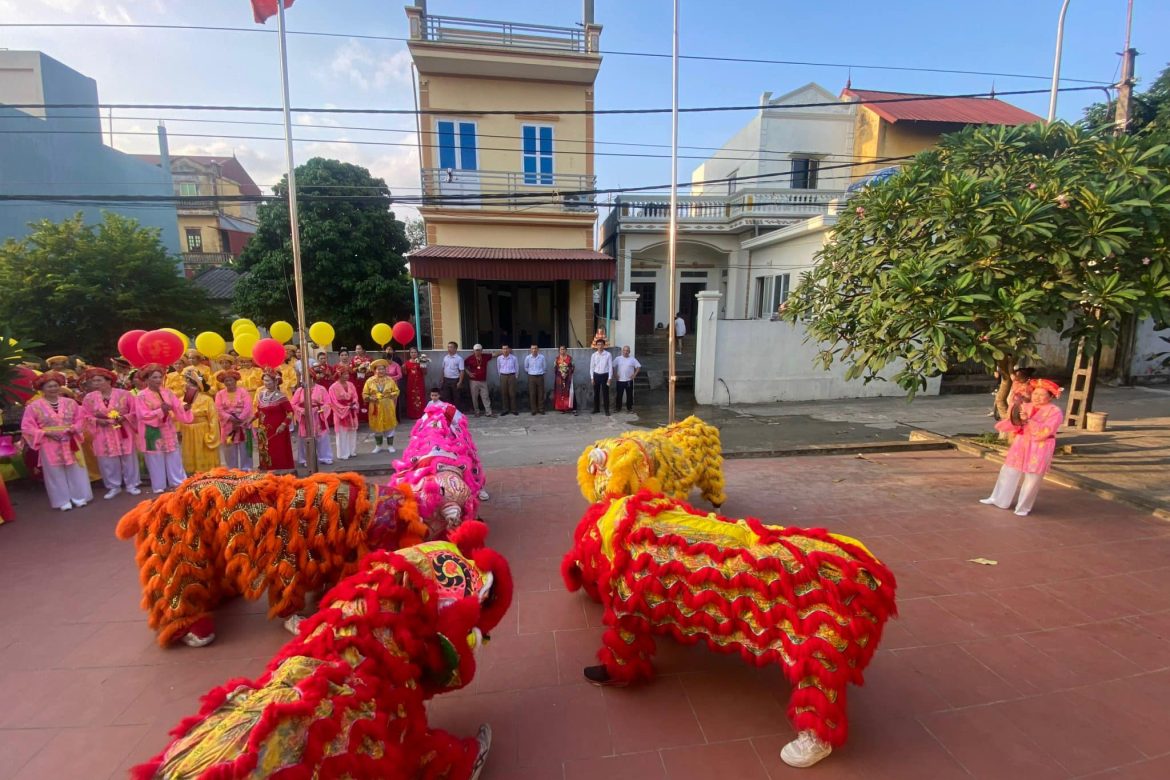 Thuyết minh về trò chơi dân gian múa lân - Gia Minh Đường